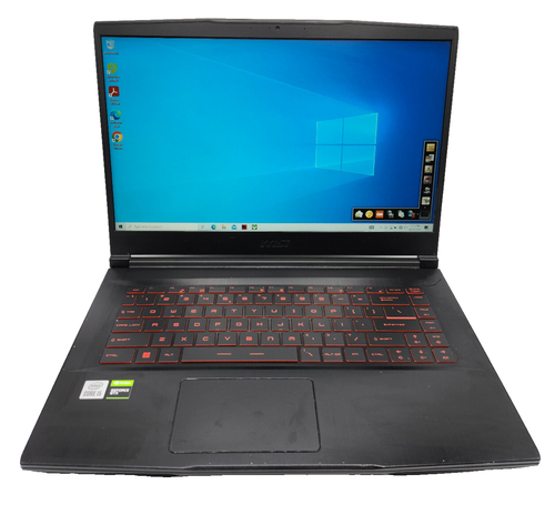 MSI GF63 Thin 10SC GF63 15.6" i5-10500H 2.5GHz 8GB/ 256GB SSD GTX 1650 ...