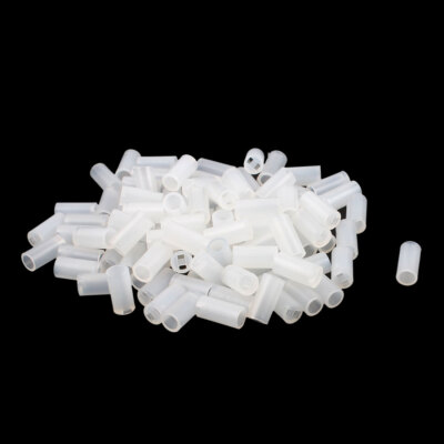 100 Pcs Nylon Cylinder LED Spacer Holder Support 3mm x 8mm Clear | eBay UK