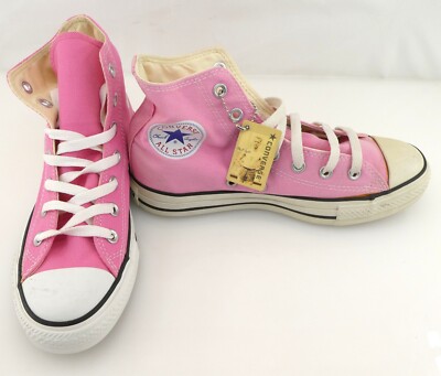Converse Shoes Chuck Taylor All Star Hi Pink Sneakers Mismatch Womens 7 ...