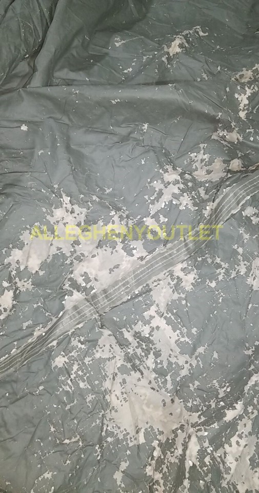 Military Reversible Field Tarp ACU 90 x 80 Ground Cloth Tarpaulin ...