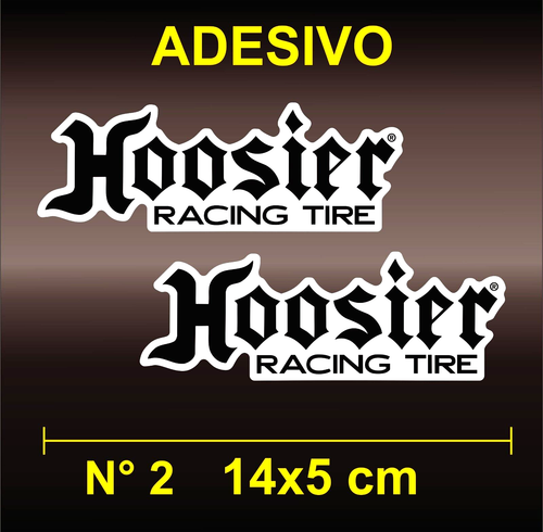Adesivi Sticker HOOSIER RACING TIRE | PIRELLI MICHELIN GOODYEAR ...