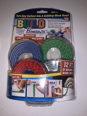 Build Bonanza As Seen on TV Flexible Building Block Base in Blue/Green ...