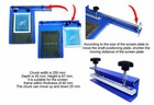 One Color Sliding Screen Printer Universal Two Directions parallel ...