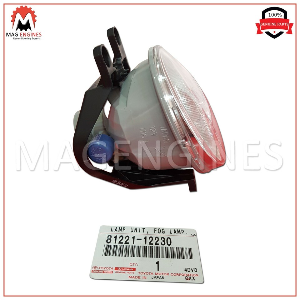 81221-12230 GENUINE OEM LAMP UNIT, FOG LAMP, LH 8122112230 | eBay