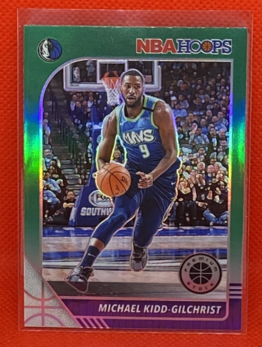 Michael Kidd-Gilchrist 2019-20 Panini NBA Hoops Premium #21 Green Prizm ...