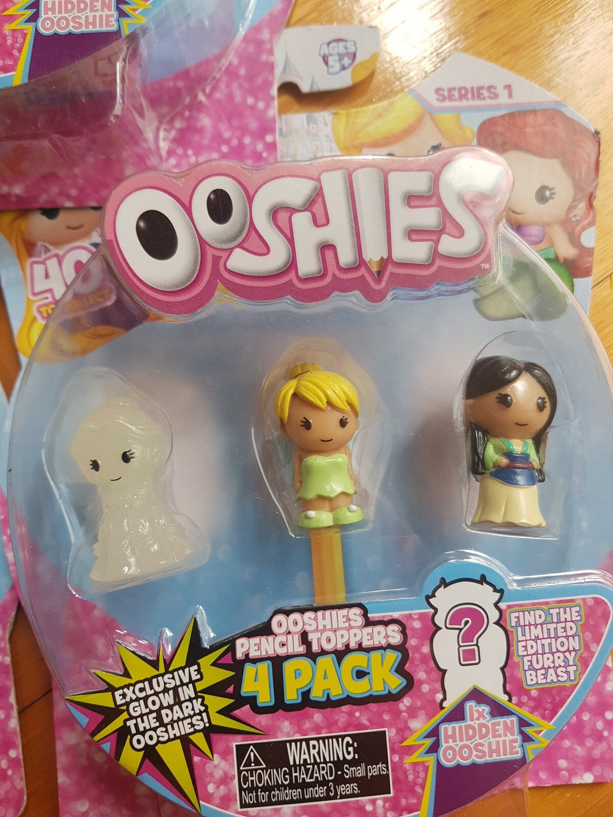 SALE 4x disney Princess Series 1 Ooshies all different 4 Pack variants ...