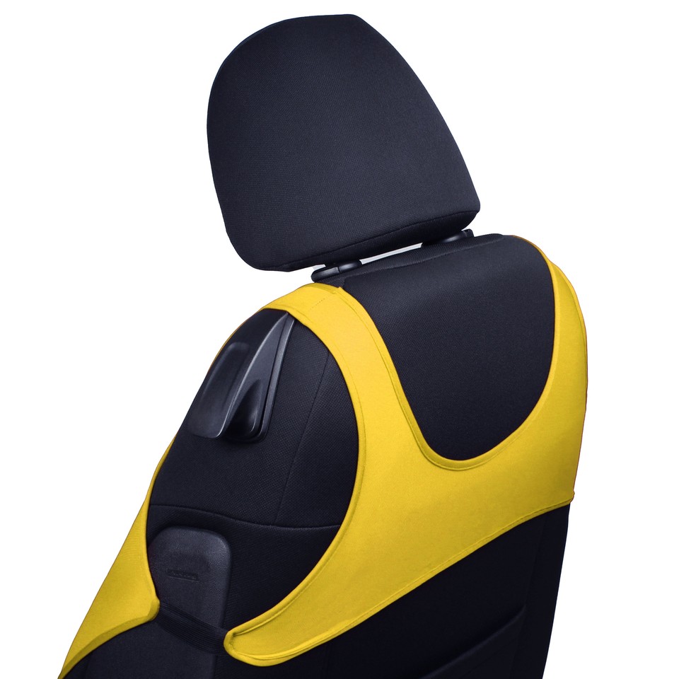 2 Yellow Car Seat Covers for Renault Kangoo Koleos Laguna Modus | eBay UK