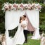 Strong Metal Wedding Garden Arch Floral Balloon Arch Square Frame ...