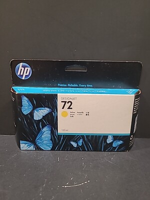 Genuine HP 72 Yellow Ink C9373A T790 T610 T2300 T1120 T1200 T1300 Exp 1 ...