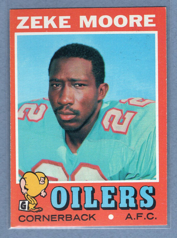 1971 Topps #43 Zeke Moore EX-MT GO248 | eBay