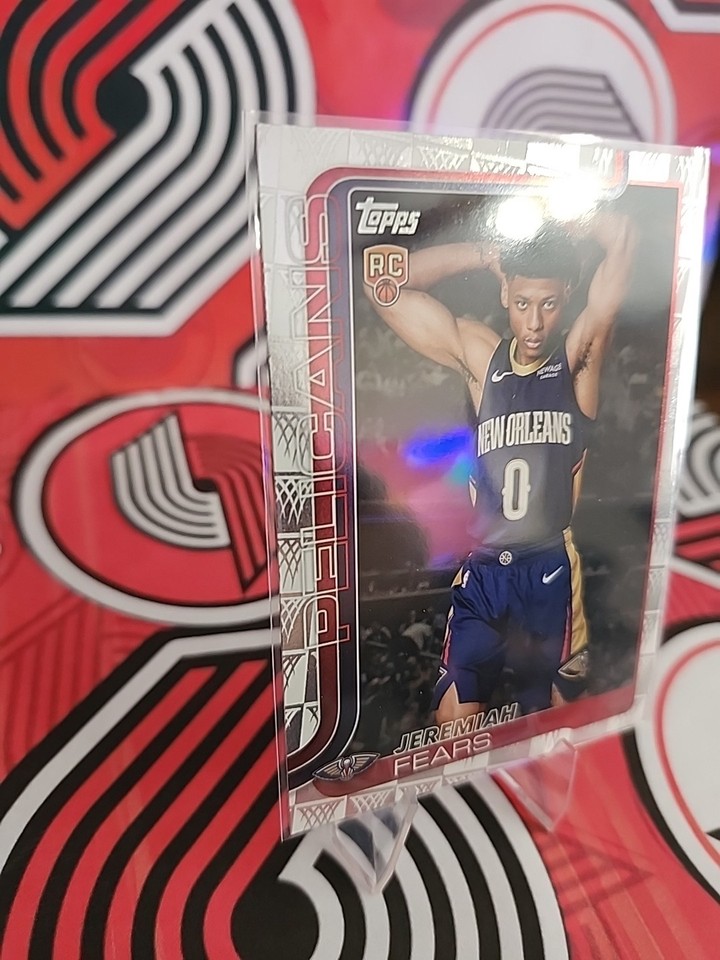 2025-26 Topps Basketball Jeremiah Fears RC Season Tip Off Insert #207 ...