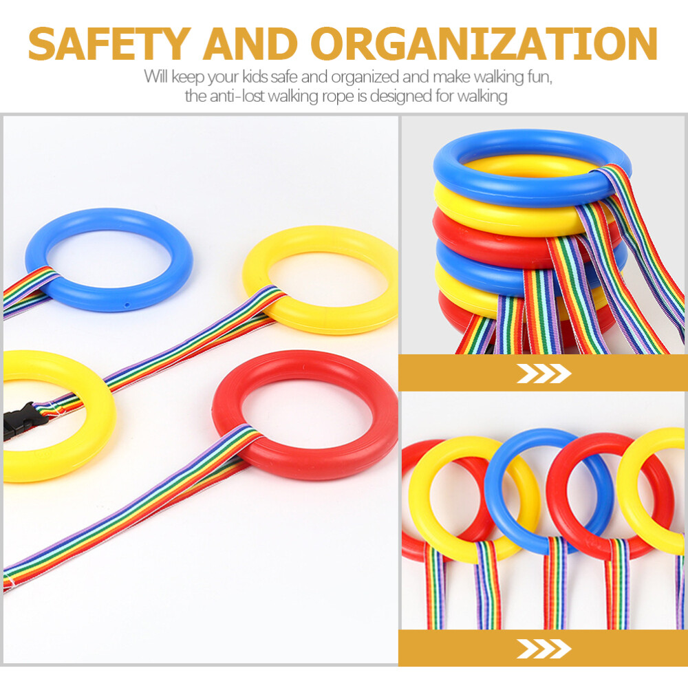 6 Pcs Toddler Leash for Boys Line up Preschool Walking Rope Toy Child ...