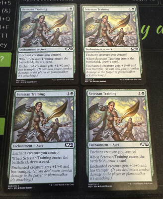 Setessan Training X4 M21 Core Set Magic the Gathering MTG | eBay