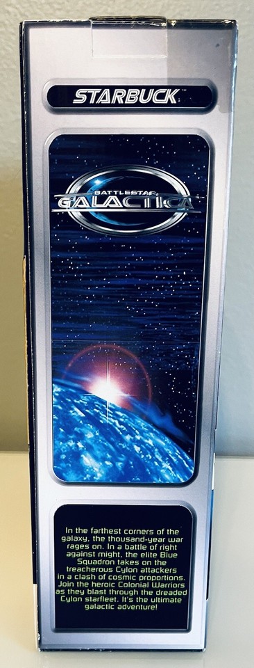 Trendmasters Battlestar Galactica Starbuck Blue Viper Squadron Pilot ...