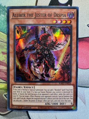 Aluber the Jester of Despia Holo Yugioh TCG YGB741 | eBay