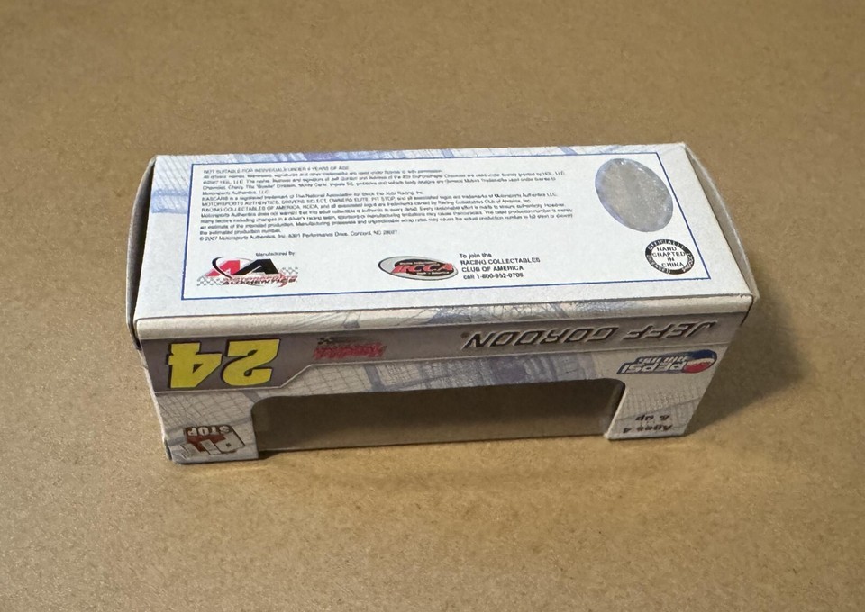 2007 Jeff Gordon Pepsi Ice COT 1:64 scale car | eBay