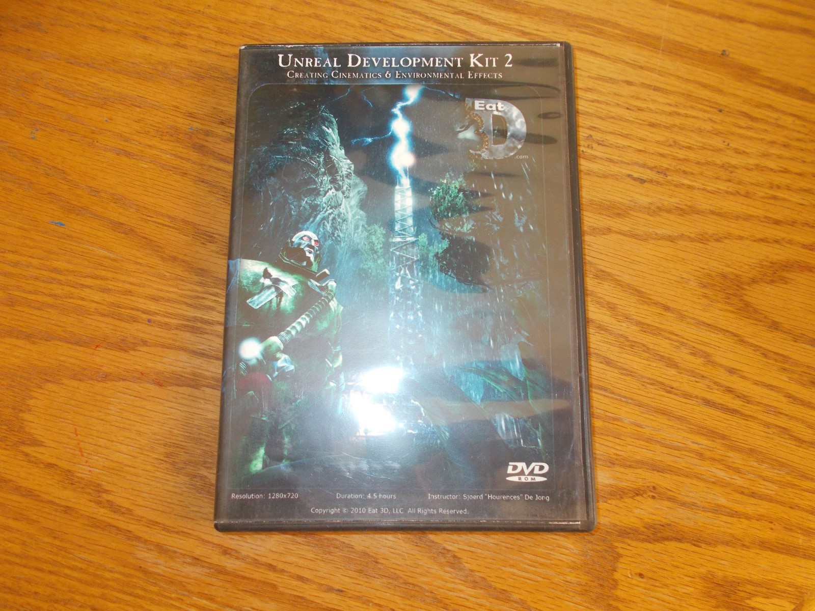 UNREAL DEVELOPMENT KIT 2-CREATING CINEMATICS & ENVIONMENTAL EFFECTS DVD ...