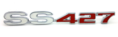 NEW 68 Impala SS 427 Emblem SS427 USA-MADE / Also 67-69 Yenko Baldwin ...