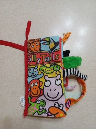 Little Jellycat Plush Book Silly Tails Anne Wilkinson Early Reading | eBay