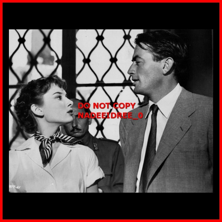Gregory Peck And Audrey Hepburn