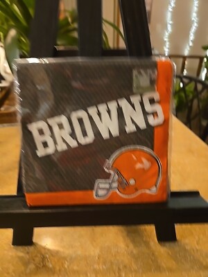 Cleveland Browns NFL Football Napkins Party 16ct 2ply Made In USA ...