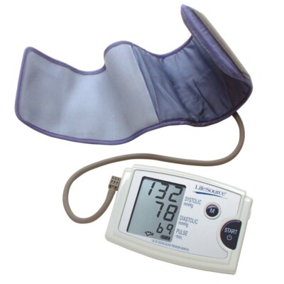 LifeSource® Quick Response Blood Pressure Monitor Easy-Fit™ Cuff - UA ...