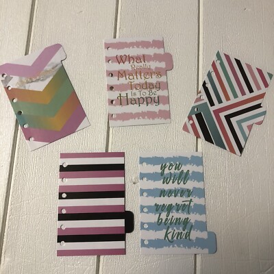 Agenda PM Size ‘A Sunny Planner’ Planner Dividers/ Planner Inserts/ Set ...