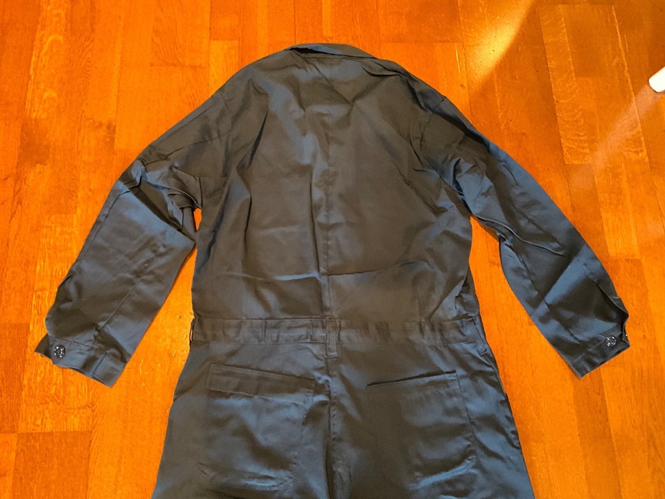 US Military Coveralls Men's Size 48R Utility 8405-01-057-3498 Unicor ...