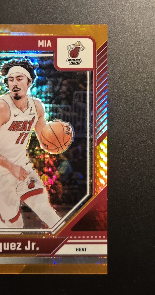 2024-25 Donruss Optic HYPER ORANGE SP /299 Jaime Jaquez Jr Heat | eBay
