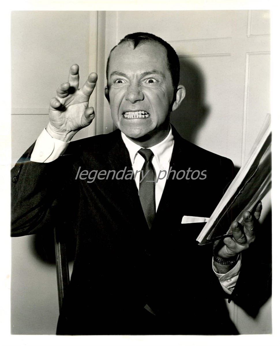 Ray Walston Antique Framed Print Of Ray Walston And Ann Marshall