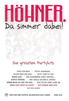 Hohner | Da Simmer Dabei | Songbuch (Gesang, Klavier und Gitarre ...