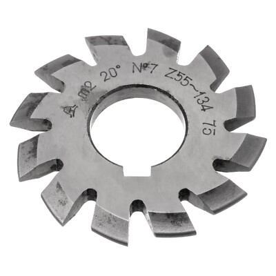 M2 No.7 20 Degree HSS Involute Gear Cutter Module Rack Milling Lathe ...