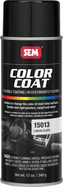 SEM 15013 Color Coat 12 Oz Aerosol Landau Black for sale online | eBay