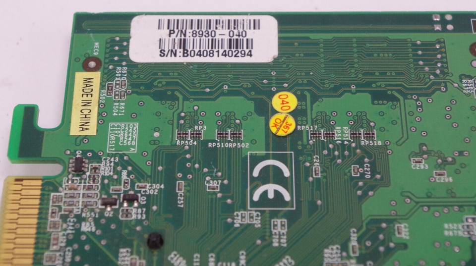 Nvidia 8930-040 Graphic Card DDR Sdram AGP VGA DVI | eBay