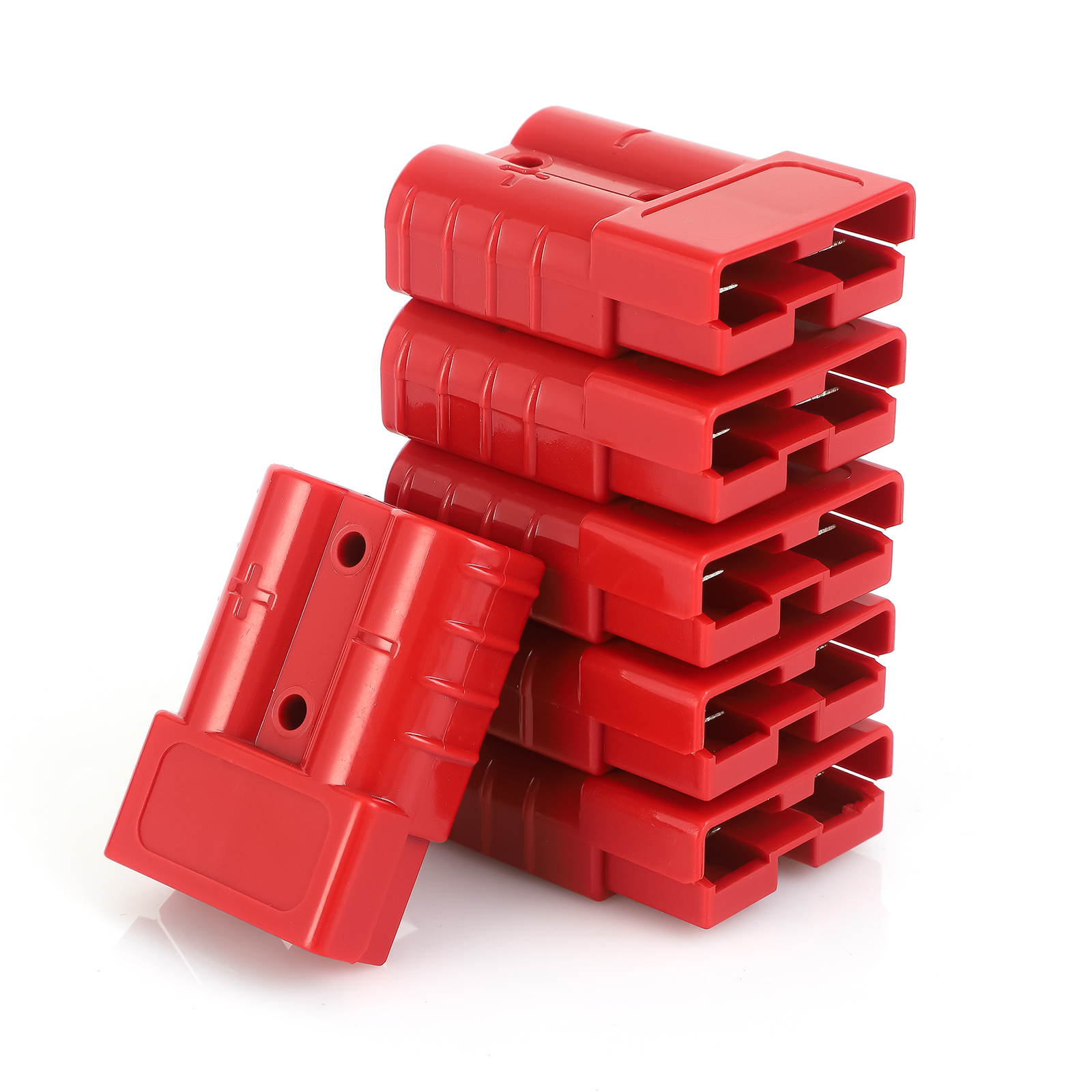 10Pcs Anderson Style Plug Connector 50AMP 12-24V 6/7/8/9/10AWG DC Power ...