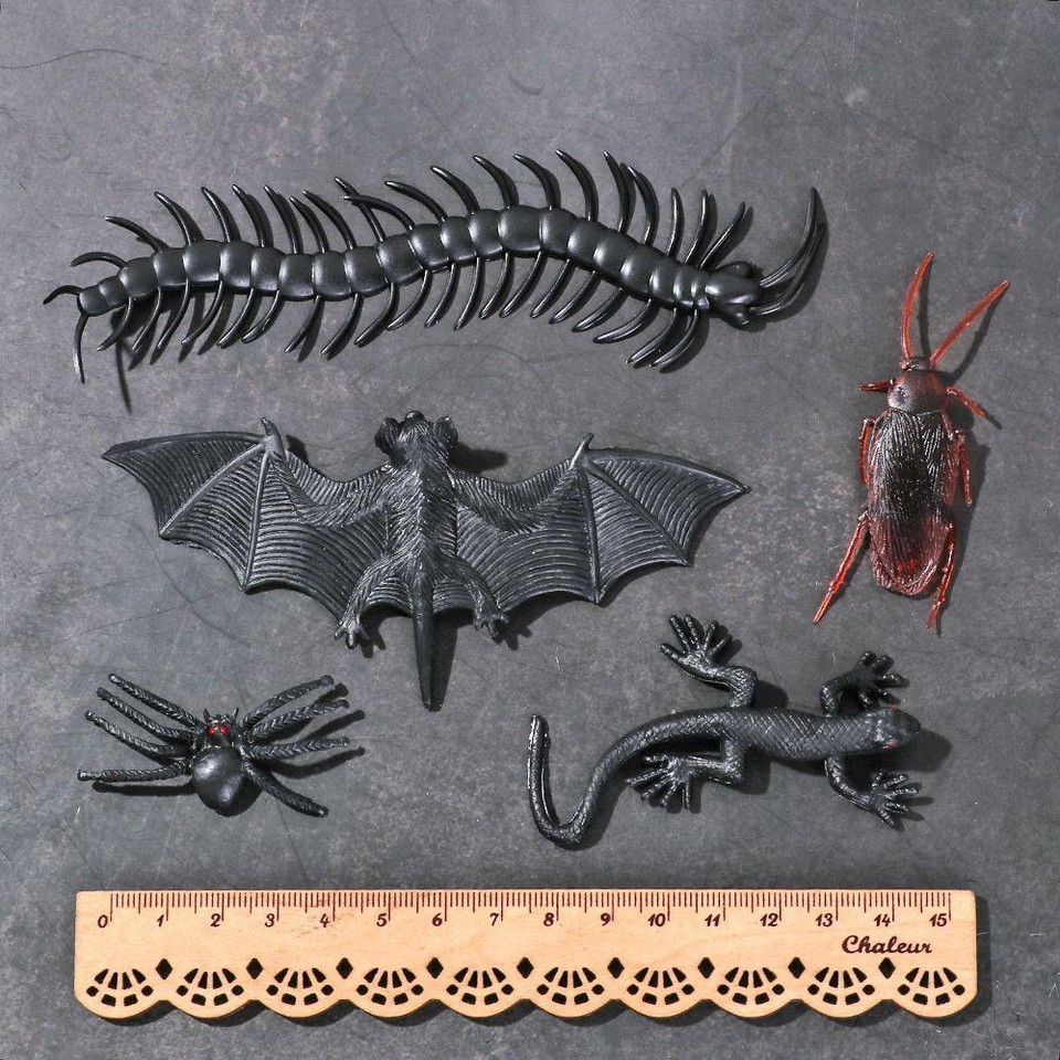 Cockroach Scorpion Mouse Centipede Haunted House Decor Halloween Scary ...