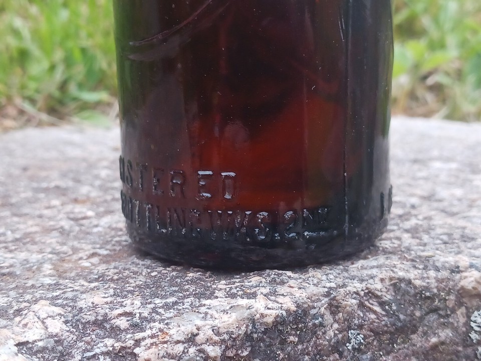 Rare 1910 Amber Coca-Cola Bottle with Inside Circler Arrow Louisville ...