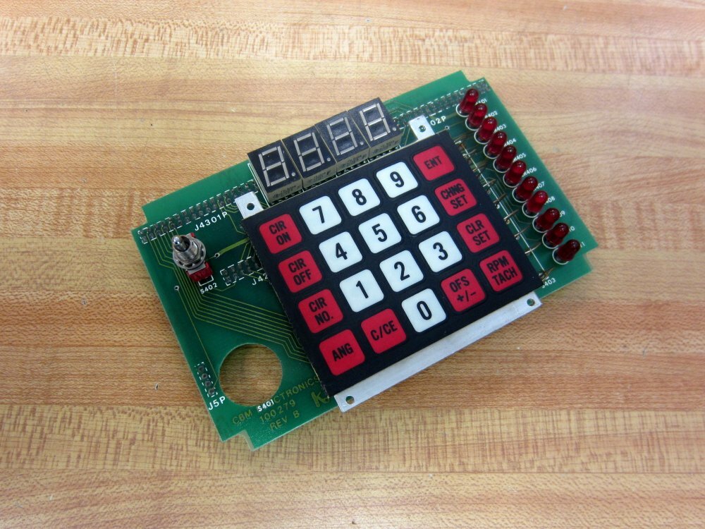 CBM Electronics 100279 Numeric Display Board W/Keypad | eBay