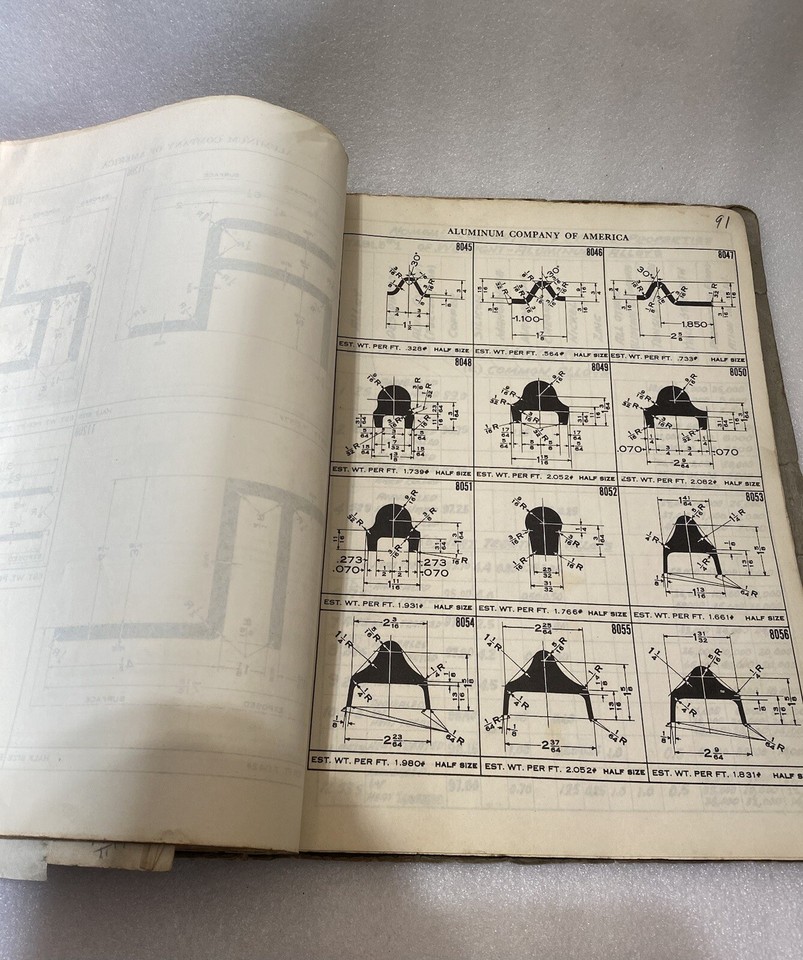 Vtg 1937 Airplane Construction By Anderson Airplane School Book Los ...