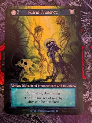 Sorcery Contested Realm Gothic - PUTRID PRESENCE - UNIQUE - Mint! | eBay