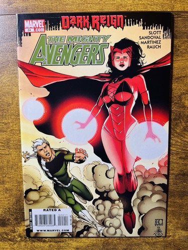 THE MIGHTY AVENGERS 24 DIRECT EDITION SANDOVAL SCARLET WITHCH MARVEL ...