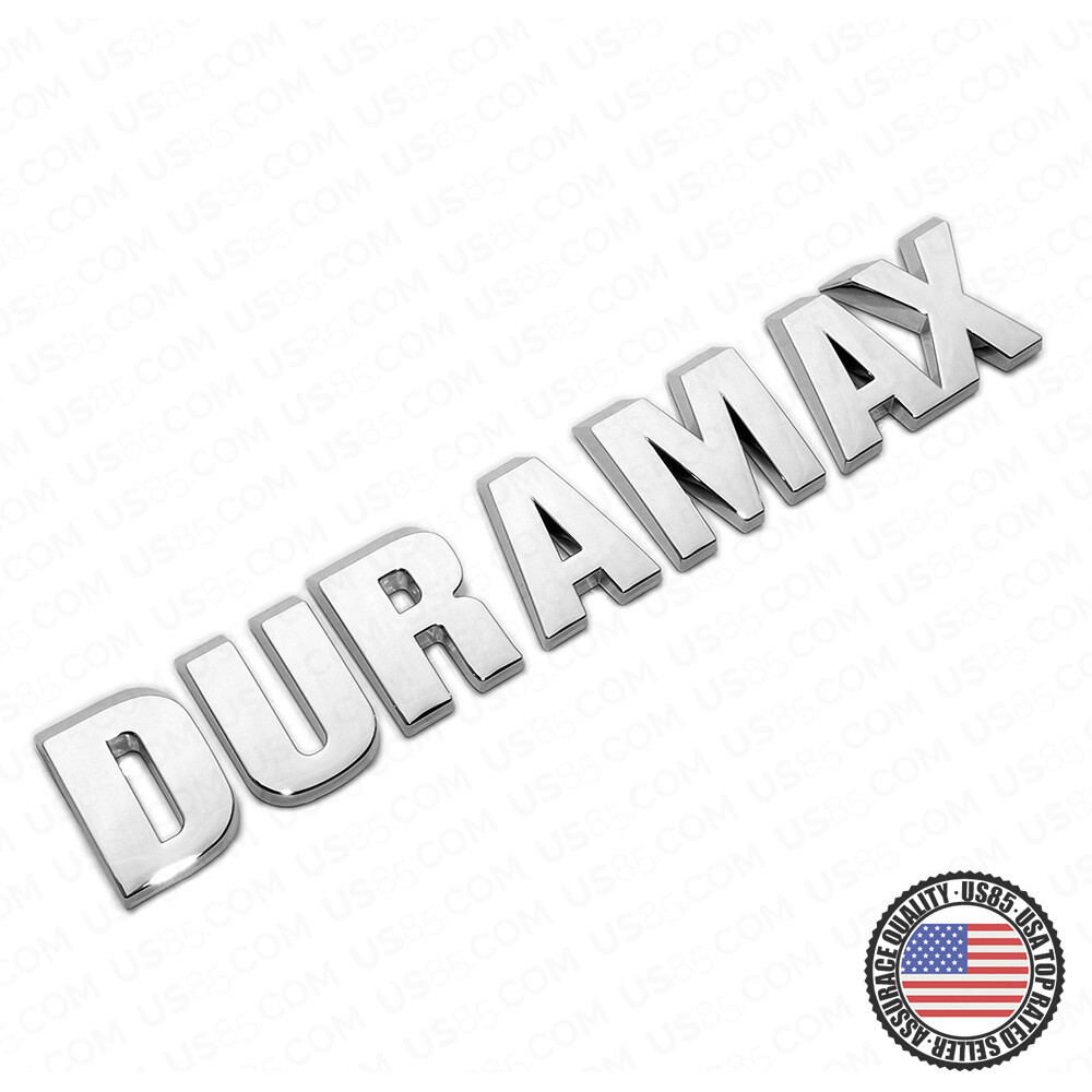 Logotipo De Duramax 2x 01 21 Chevy GMC Duramax Diesel Door Hood Fender