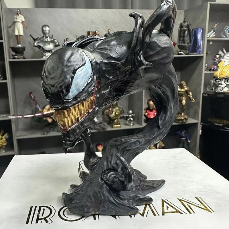 Venom Head Statue