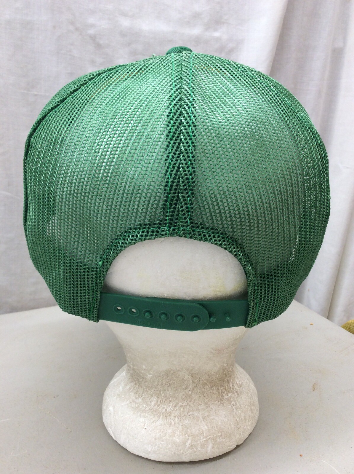 trucker hat baseball cap Vintage Snapback Mesh Clay Becker Hawley MN ...