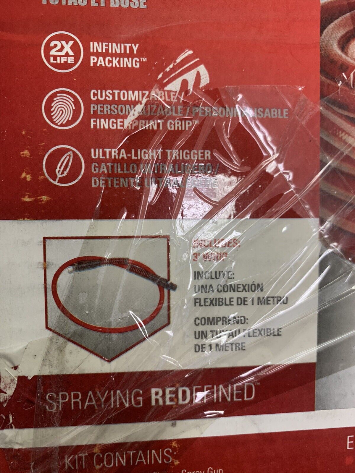 Titan RX-Pro Aluminum Spray Gun with Hose and TR1 Tip (0538022) for ...