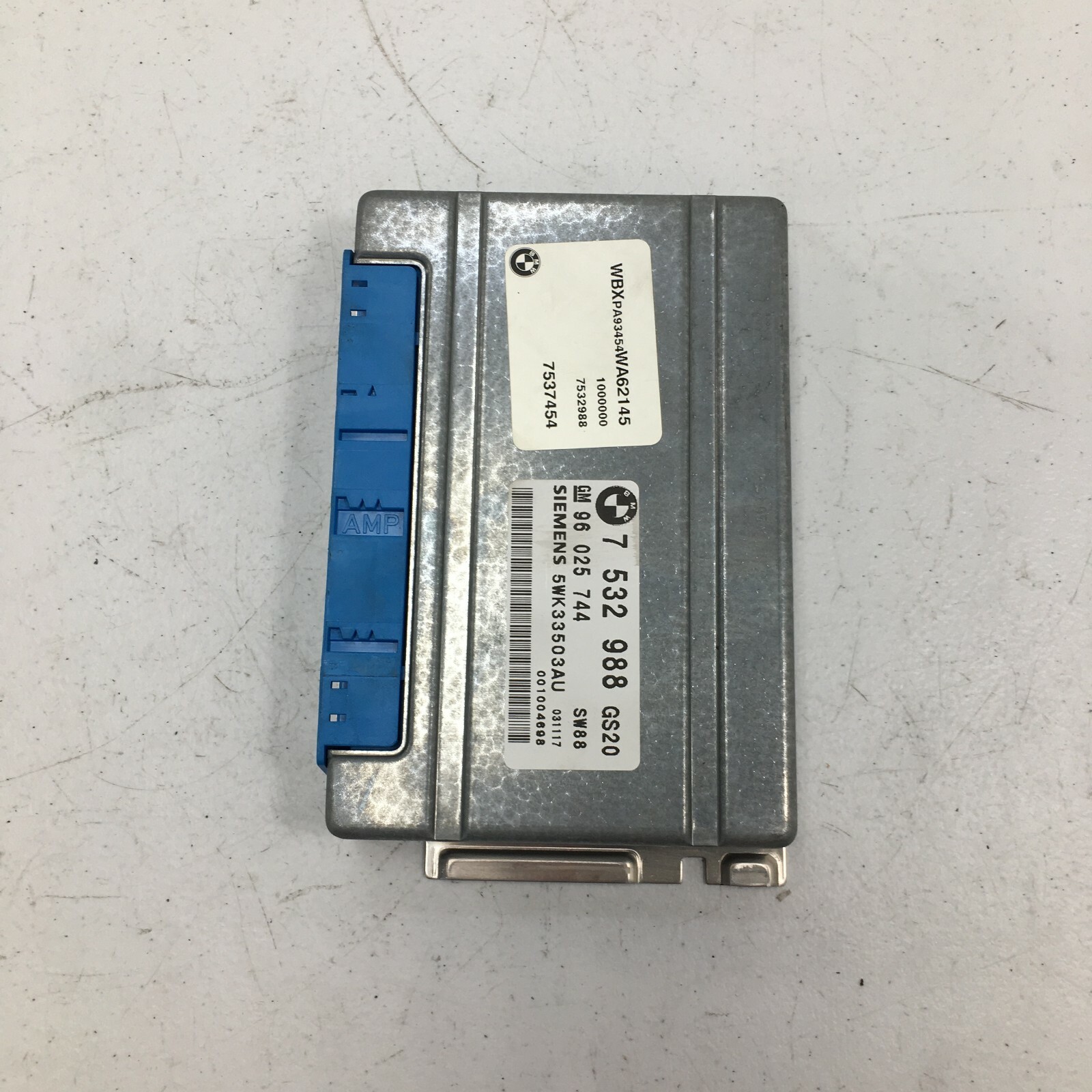 04-10 BMW X3 E83 TCU TCM EGS Transmission Control Module OEM 7537454 ...