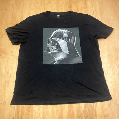 Darth Vader Black 2XL Short Sleeve Star Wars Graphic T-Shirt | eBay