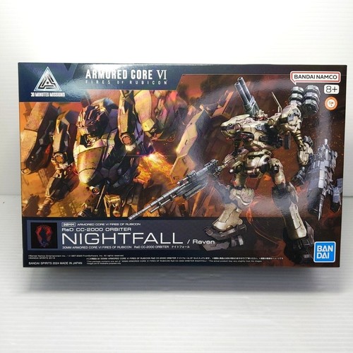 Armored Core VI RaD CC-2000 Orbiter Nightfall Raven 1/72 Scale Plastic ...