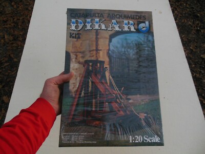 New Catapulta Arquimedes Dikar Kit Roman War Model 1:20 Scale Sealed in ...