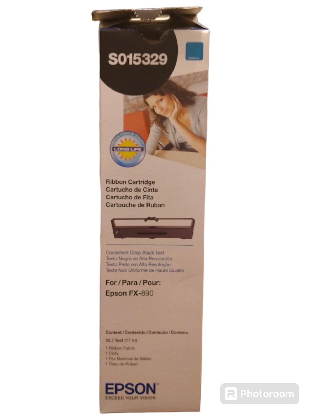 Epson S015329 Ribbon Cartridge For Epson FX-890 | eBay